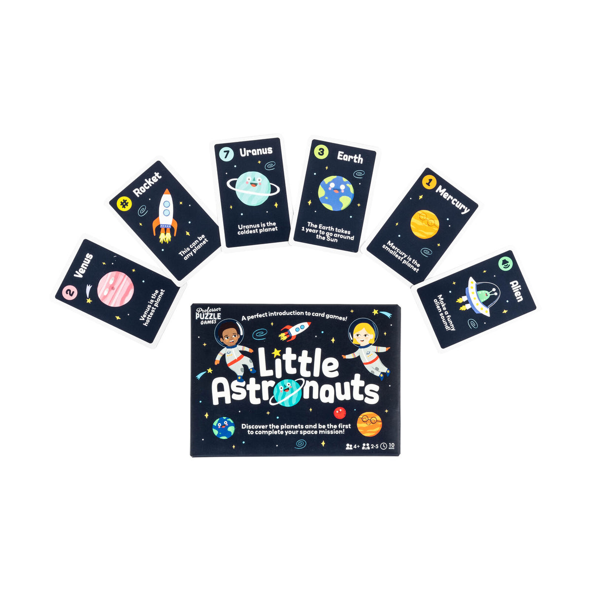 Little Astronauts Card Game | Professor Puzzle | Singapore – Hyggerium