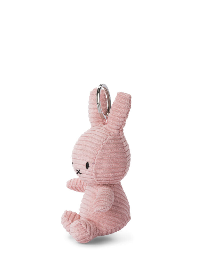 Miffy Keychain ECO Corduroy Pink – 10 cm – 4″ – Hyggerium