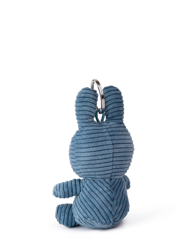 Miffy Keychain ECO Corduroy Aviator Blue 10 cm – Hyggerium