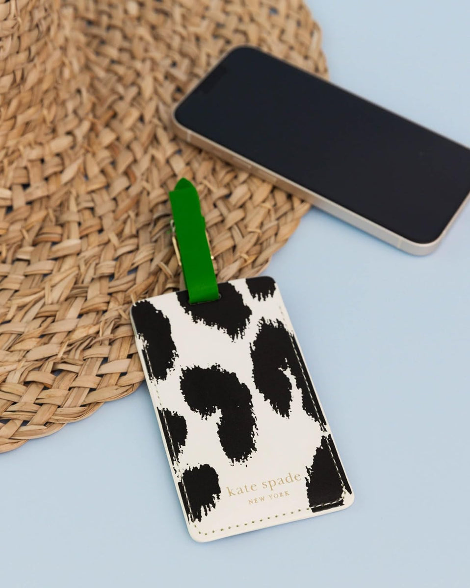 Kate Spade Luggage Tag - Modern Leopard – Hyggerium