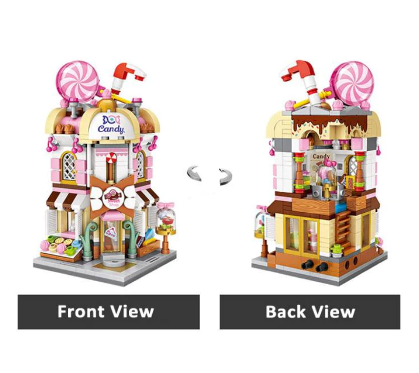 LOZ Street Mini Candy Shop | Building Blocks | Singapore – Hyggerium