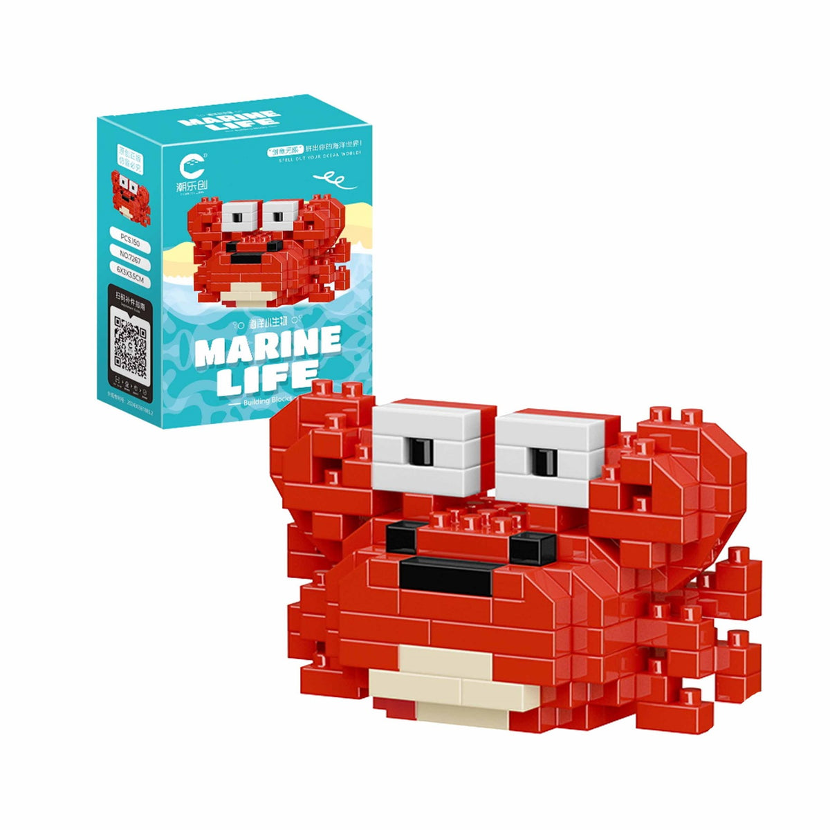 CLC Marine Life - Crab | Building Blocks – Hyggerium