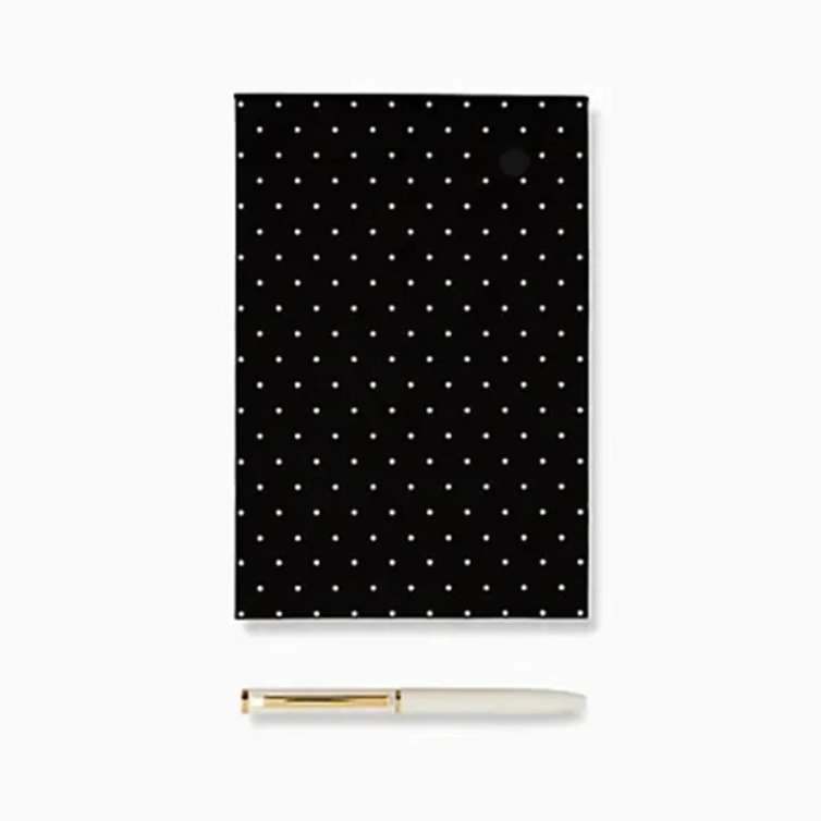 Kate Spade Loose Note Holder With Pen - Black Dot – Hyggerium