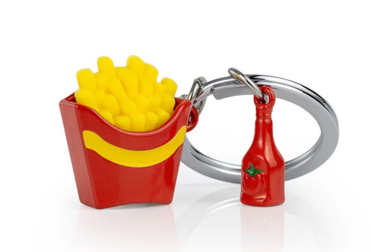 Keychain French Fries | Unique Keychain | Charm – Hyggerium