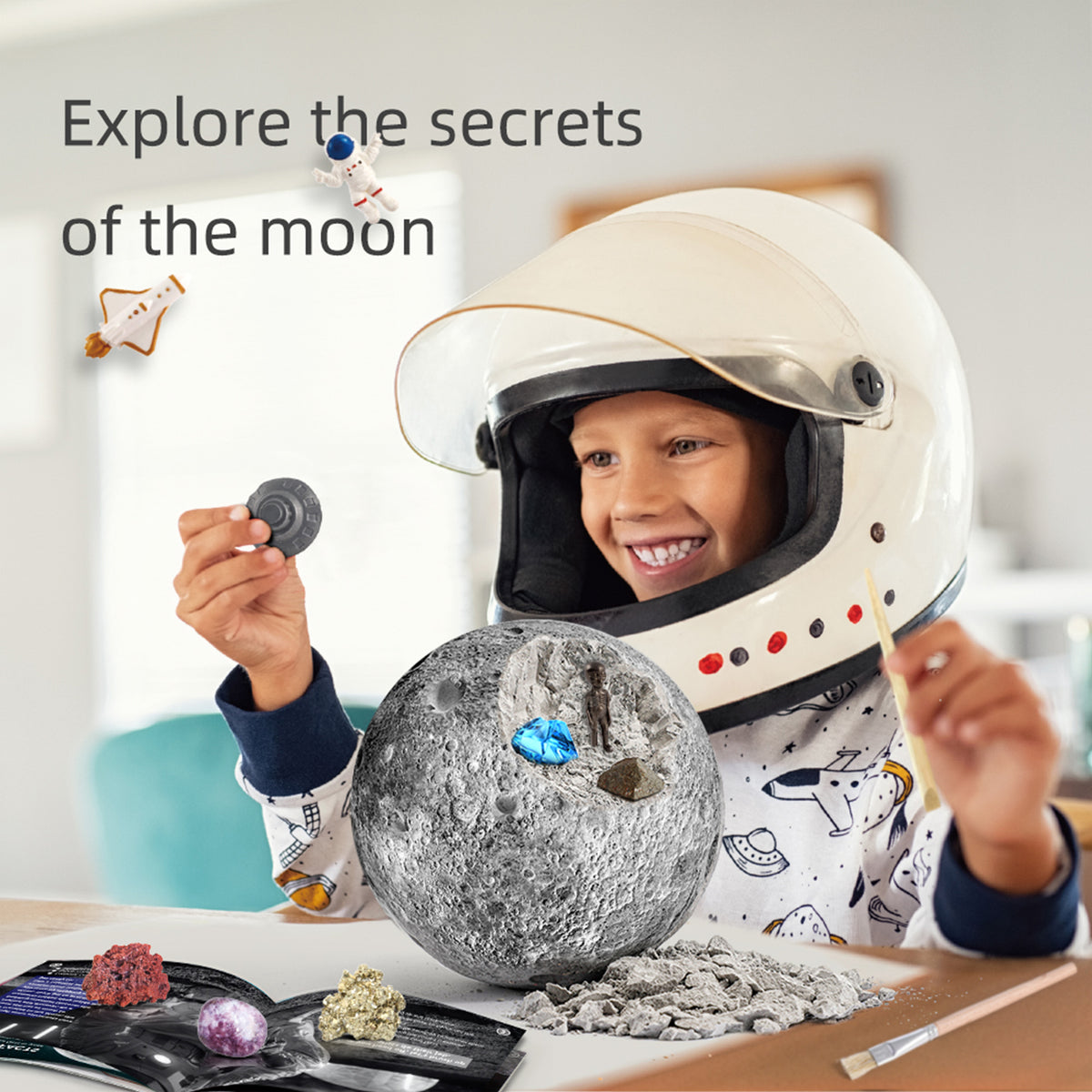 Planet Explorer - Moon | Gifts for Kids | HYGGERIUM Singapore – Hyggerium