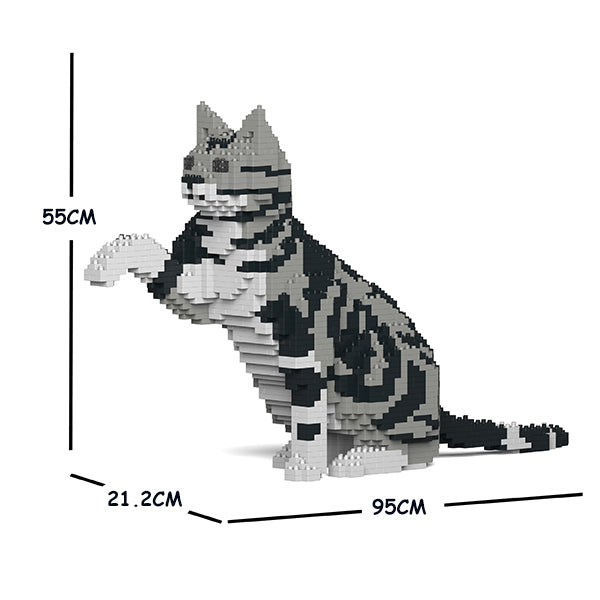 American Shorthair Cat 03S-M01 / 03C-M01 | Building Blocks – Hyggerium