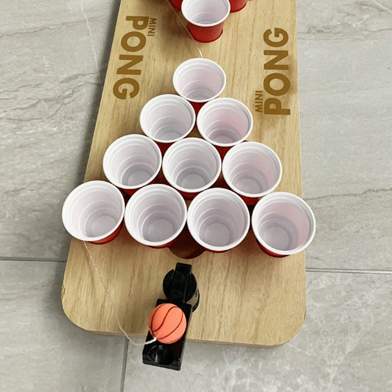 Mini Beer Pong Set | Game – Hyggerium