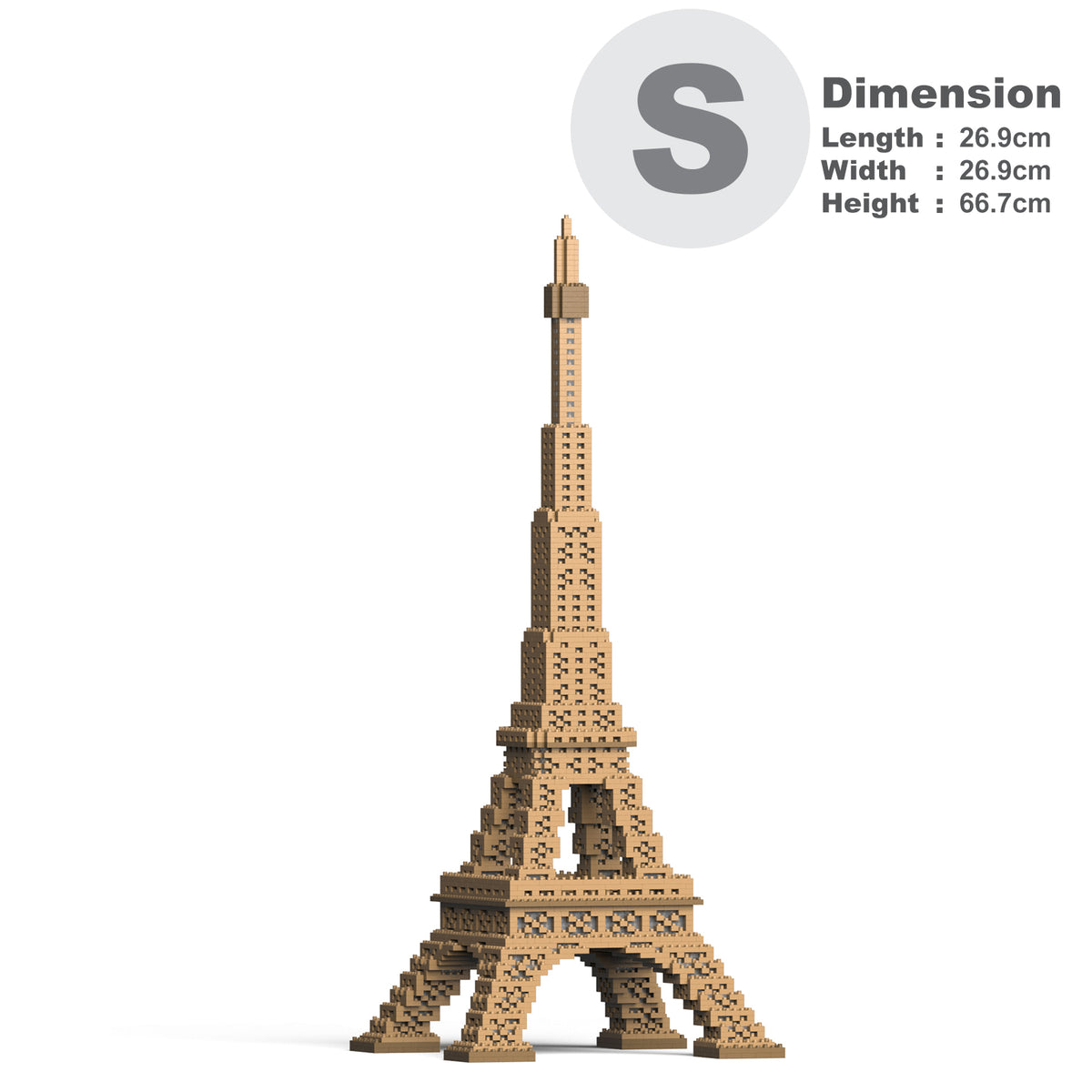 Eiffel Tower 01S | Building Blocks | Gift Idea | JEKCA – Hyggerium