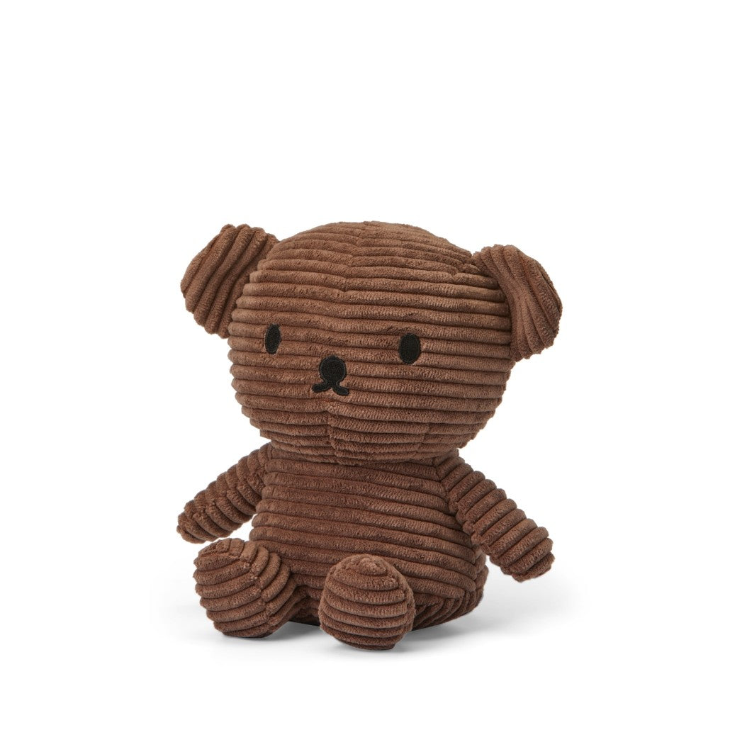 Miffy Boris Bear Corduroy Brown 17cm – Hyggerium