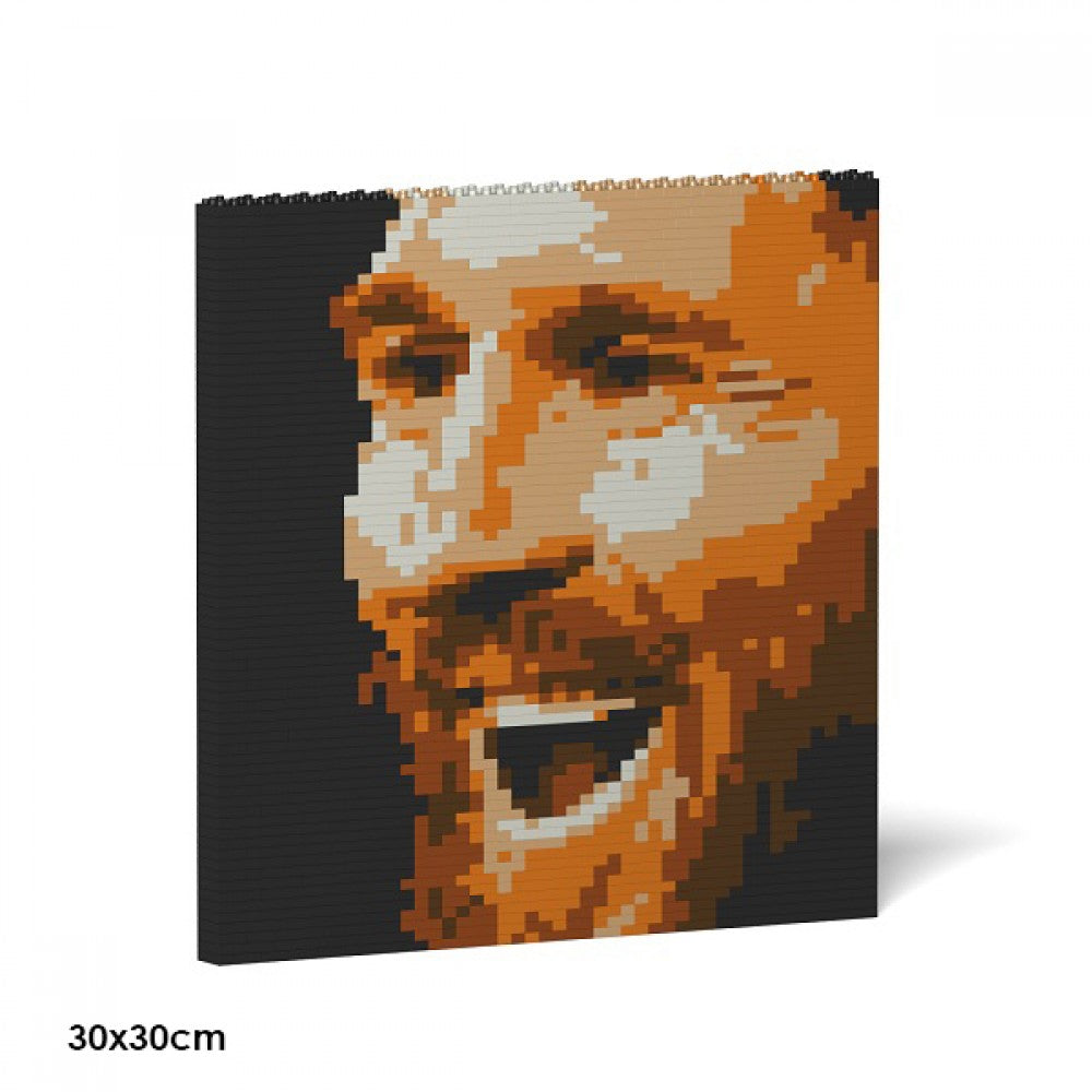 Lionel Messi Brick Painting 01S Building Blocks | Gift Idea | JEKCA ...
